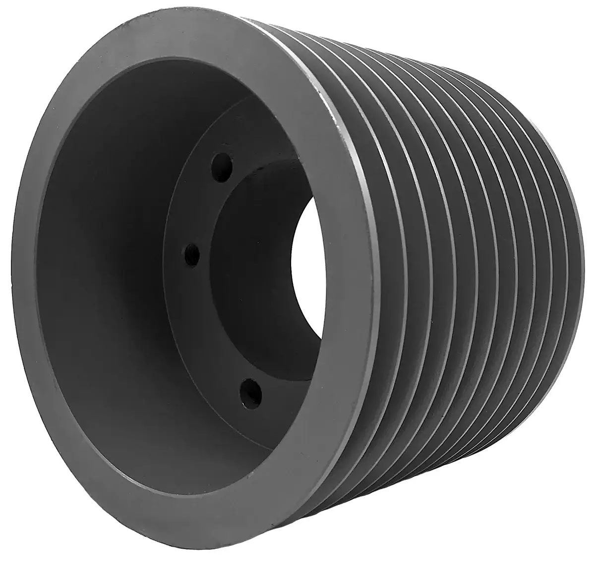 105V1090F 10.9" OD Ten-Groove QD-Bushed Sheave/Pulley for 5V Style V-belts